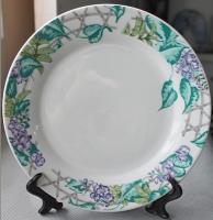 China Sublimation 8 Inch Bean Leaf Plate for Custom Printing Heat Transfer for sale
