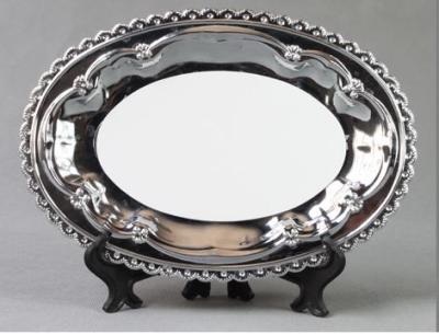 China Sublimation 6 Inch Oval Metal Plate for Custom Printing Durable Photo Blank for sale