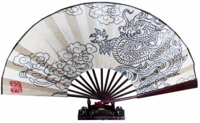 China Sublimation 10 Inch Folding Fan Blank White for Custom Printing for sale