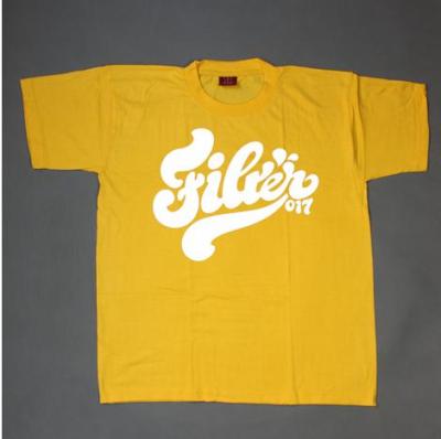 China Sublimation Pure Cotton Round Collar T-Shirt 180gsm Custom Logo for sale