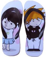 China Custom Sublimation Slippers with Outline Border for Promotional Use for sale