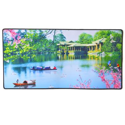China Custom Sublimation Game Mat 60x40cm Non-Slip Rubber Base for Gaming Desk for sale