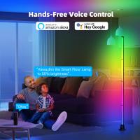 China Smart LED Corner Lamp Color Changing Dimmable For Home Floor FCC RoSH Certified for sale