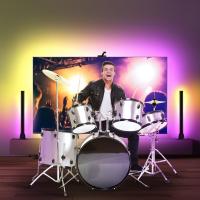 China 12V 2A Smart LED Light Strip With Lighting Bars For 65 Inch TV CE Certified for sale
