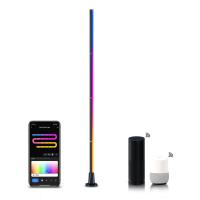 China Wifi RGBIC Multi Color LED Corner Floor Lamp With Music Sync OEM ODM for sale