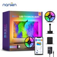 China Voice Control Ambient LED TV Backlight Sync 2.4GHz Wireless Type for sale