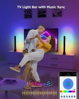 China WiFi IR Control Smart LED Ambient Bar Light Dreamcolor With Music for sale