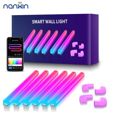 China Smart Glide Corner Wall Light Bar Multicolor Music Sync For Gaming for sale