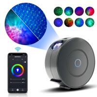 China Round LED Starry Sky Night Light Projector 5W For Christmas for sale
