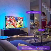 China WiFi 2.4G 5050 LED Gaming Ambient Light Bar For TV Voice Control FCC Certified for sale
