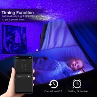 China Colorful 450nm Smart Wifi Star Projector Square Shape with Music for sale
