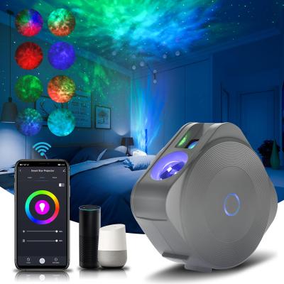 China Wifi Star Sky Starry Laser Projector Square Shape 110 Luminous for sale