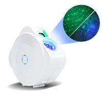 China Colorful Star Moon Light Rotating Projector Lamp USB Recharge For Decoration for sale