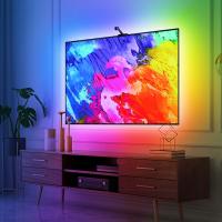 China Smart Rgbic Ambient Light TV Sync 12V 2A 30pcs LED Per Meter for sale