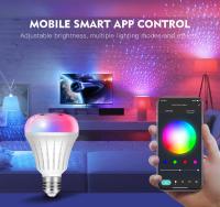 China Smart Bluetooth Light Bulb , Color Changing LED Bulbs Music Sync OEM ODM for sale