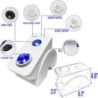 China 5V 1A Starry Sky Laser Light Projector Adjustable With Music Sync for sale