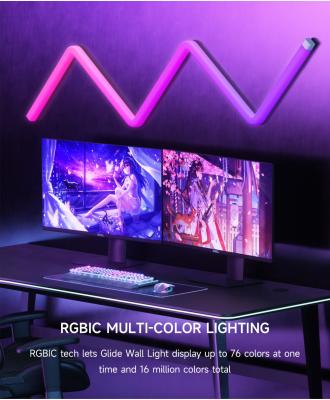 China OEM ODM Smart Glide Wall Light For TV Bedroom Game Decoration for sale