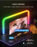 China Music Sync Glide Smart Wall Light RGBIC For Bedroom Game Decoration for sale