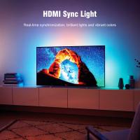 China Wifi Immersion LED TV Lights , Smart Ambient Lighting LED Strips For TV PC for sale