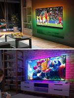 China Multifunction RGBIC LED Strip Lights , Ambient Light For Smart TV Sync Screen Color for sale