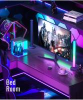 China Voice Control LED RGB Gaming Light Stick Bar Music Mode Sync WiFi 2.4GHz for sale