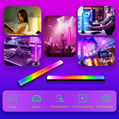 China Voice Control LED RGB Gaming Light Stick Bar Music Mode Sync WiFi 2.4GHz for sale