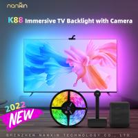 China RGBIC TV Ambient Lighting Sync , Immersion Wifi TV Backlights With 1080P Camera for sale