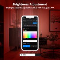 China Dimmable Corner Floor Lamp Ambient Light Led Music Sync OEM for sale
