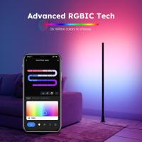 China Decorative Floor Lamp Ambient Light RGB Dimmable For Home Corner 1.5M Height for sale