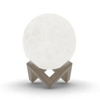 China OEM Moon Lamp Night Light , 3D Printing Moonlight Multifunction for sale
