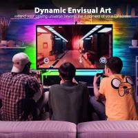 China RGBIC Ambient Sync Wifi Immersion TV LED Backlight Tuya 12.5ft 3.4m 3.8m 12V for sale
