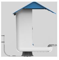 China Smart Bird Feeder with Camera, App Notification, AI Recognition and Automatic Bird Sensing, Outdoor Wild Bird Feeder for sale