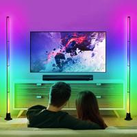 China Smart Corner RGB Lamp , LED Corner Floor Light WiFi 2.4G 1.5M Height for sale