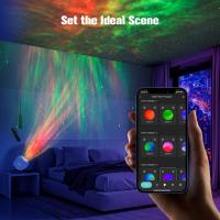 China Wifi Star Sky Starry Laser Projector Square Shape 110 Luminous for sale