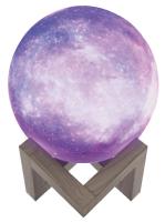 China Smart Wifi 3D Printing LED Moon Lamp , Decorative Moon Lights For Room ODM for sale