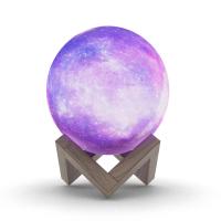 China 16 Colors Smart Moon Lamp RGB LED Dimmable Mobile Remote Control for sale