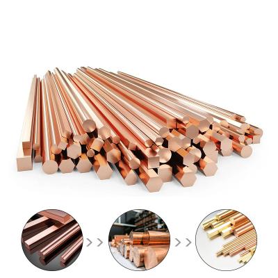 China Long Lasting C11000 Copper Round Bar High Conductivity Corrosion Proof for sale