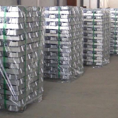 China Q195 99.9% Zinc Alloy Ingots Cold Rolled Customized Zinc Metal Ingot for sale