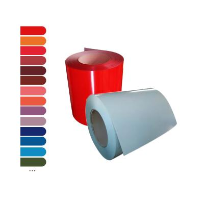 China AZ155 Color Coated Steel Coil Panel PPGI PPGL Corrugated Roof Coil for sale