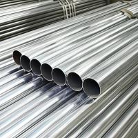 China Galvanized Welded Steel Pipes for Oil And Gas Transportation Surface Treatment Oiled / Black Color / Galvanized Finish for sale