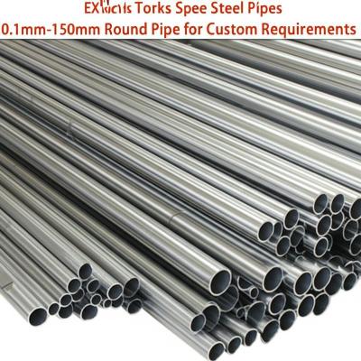 China EX-Works Delivery Terms Welded Steel Pipes 0.1mm-150mm Round Pipe for Custom Requirements for sale