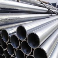 China ASTM Standard Steel Welded Pipes in Round Section Shape for Construction for sale