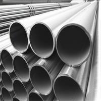 China Round Welded Steel Pipes ERW Technology Carbon Steel Tubes Engineered for Construction Industrial and Pipeline Projects for sale