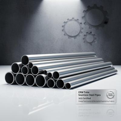 China ERW Tube Seamless Steel Pipes Sgs Acceptable Certified for Energy Transmission and Mechanical Engineering Projects for sale