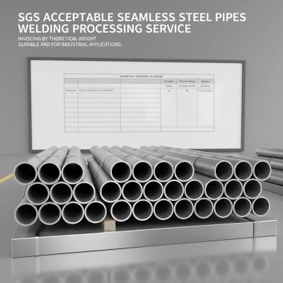 China Sgs Acceptable Seamless Steel Pipes Welding Processing Service Invoicing By Theoretical Weight Durable And For Industrial Applications for sale