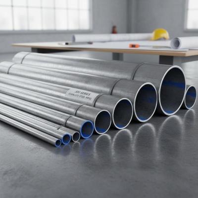 China 300 Series Seamless Steel Pipes Diameter Range 10mm To 500mm Customizable Length Ideal For Construction And Engineering for sale