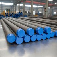 China Plastic Pipe Cap End Protector Seamless Steel Pipes Seamless Cold Drawn Length Typically 6m Or 12m Ideal for Industrial for sale