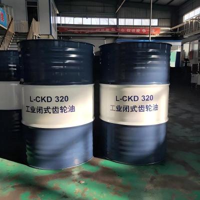 China Heavy Load Enclosed Gear Antifoam Hydraulic Oil PetroChina Kunlun L-CKD 320 for sale