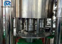 China Isobaric Filling Stainless Steel Beverage Bottling Machine With Bottle Washing for sale