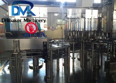 China Soda Bottling Machine Rinsing Filling Capping System 1500-16000 Bottles/Hour Capacity 50-90mm Diameter for sale